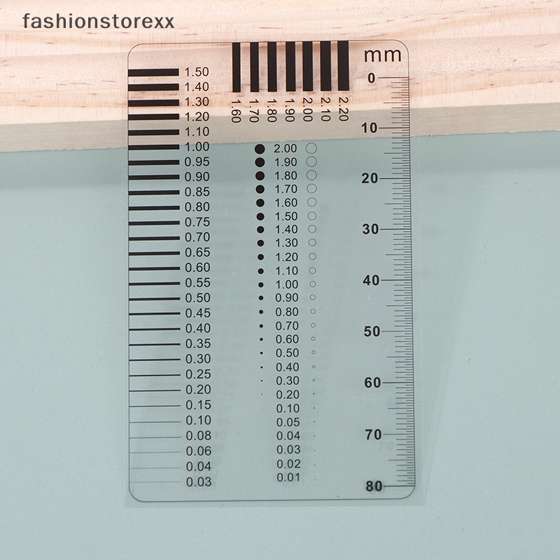 [fashion] Measuring Pass Badge Gauge Stain Card Point Gauge Wire Gauge ...