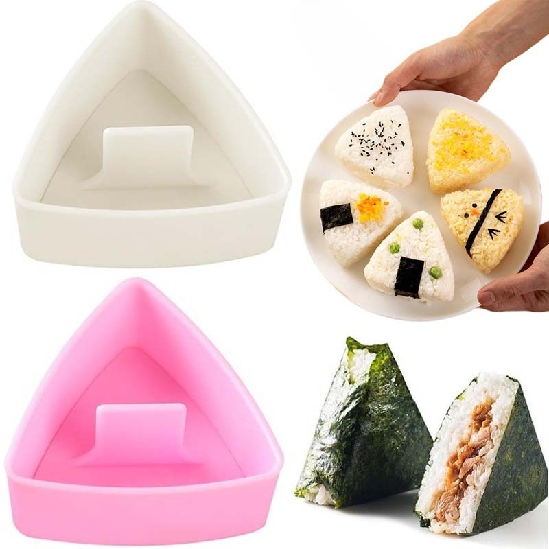 Portable Triangle Sushi Mold Bento Onigiri Seaweed Rice Ball Triangle Rice Ball Sushi Makers ...