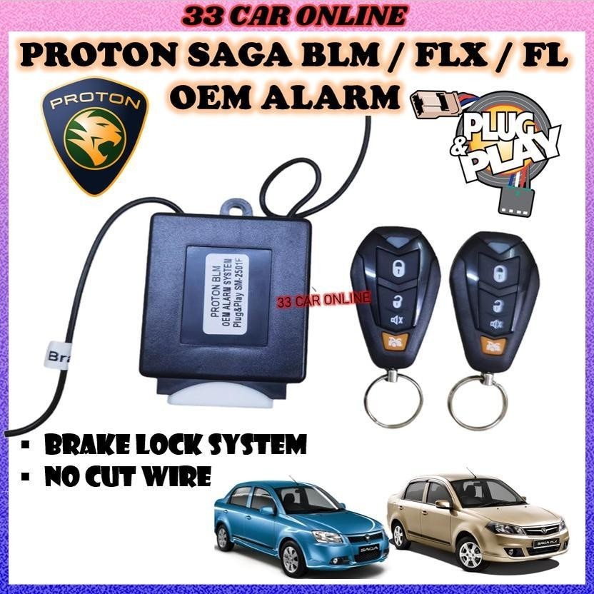 PROTON SAGA BLM FLX OEM ALARM SYSTEM PLUG & PLAY | Shopee Malaysia