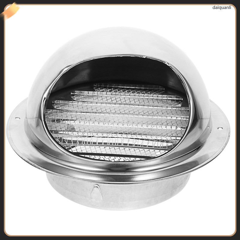 Stainless Steel Vent Wall Mount Air Bull Nosed External Extractor Round ...