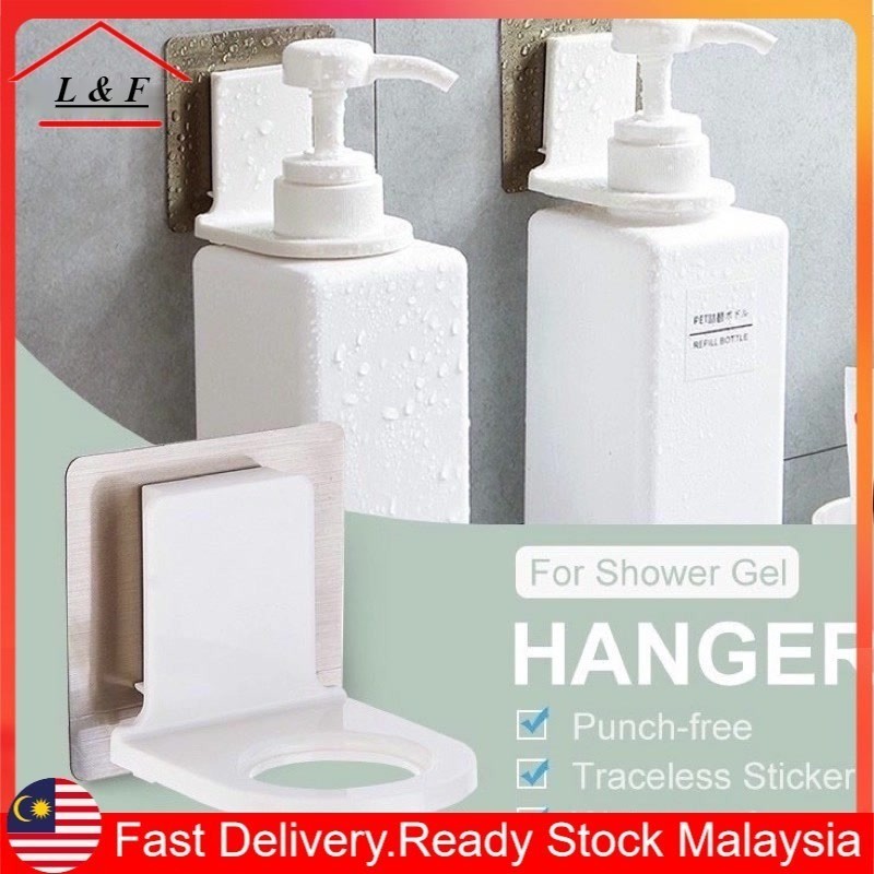 Shampoo Showel Hanger Wall Suction Type Toliet Bathroom Seamless ...