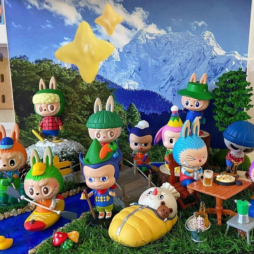 Labubu Elf Wild Travel Series Mystery Box POPMART POPMART Toy Ornaments ...