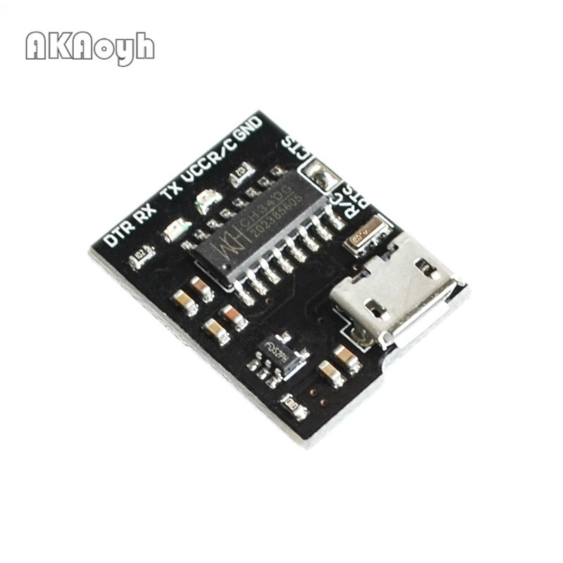 WEMOS CH340G CH340 Breakout 5V 3.3V Micro USB to TTL Serial Module For ...