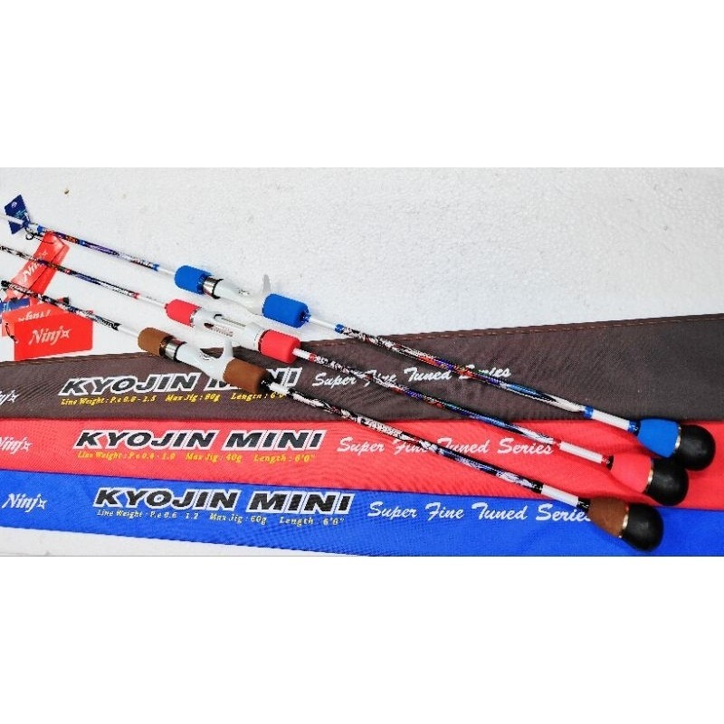 NINJA KYOJIN MINI FUJI GUIDES JIGGING ROD | Shopee Malaysia