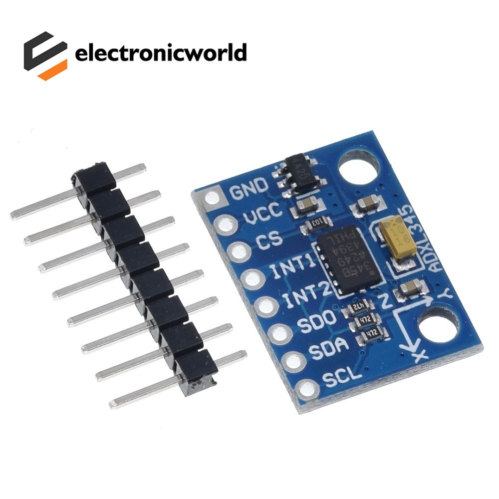 GY-291 ADXL345 Digital triaxial acceleration of gravity inclination ...