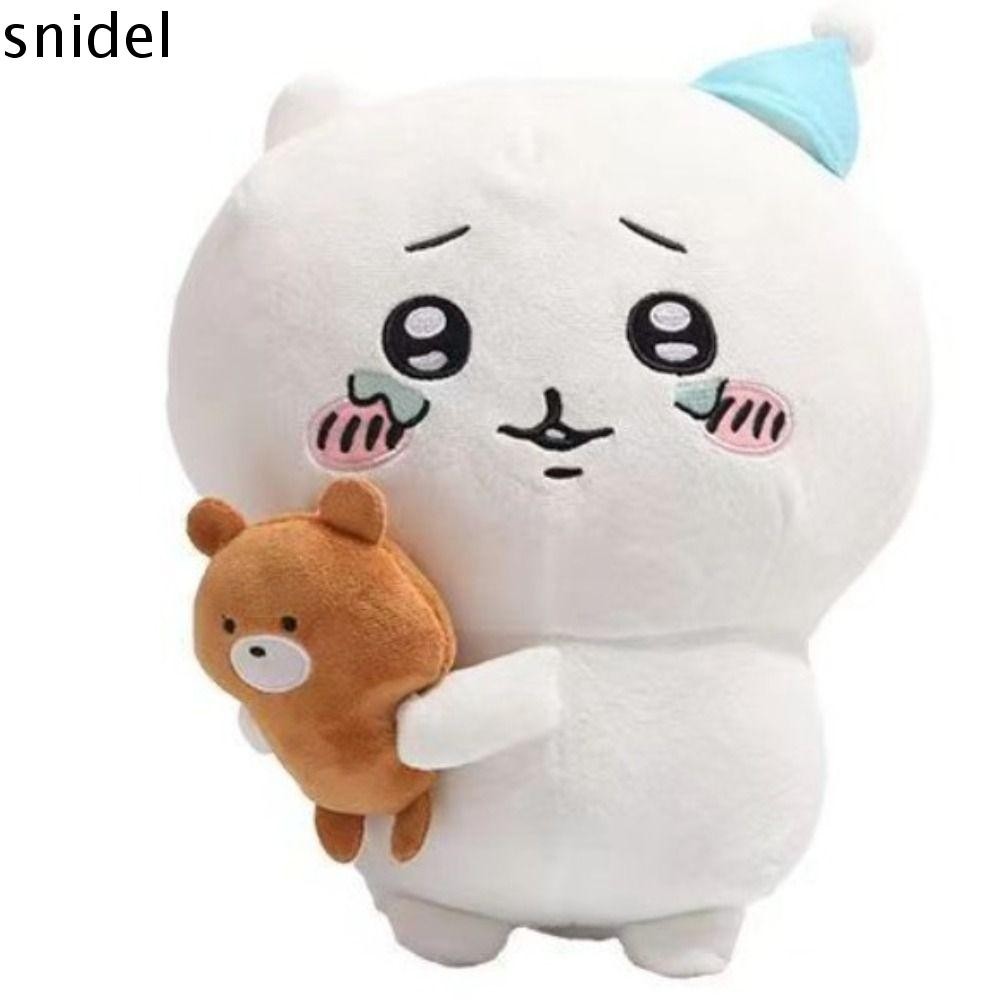 SNIDEL Chiikawa Plush Toys, Soft Kawaii Nightmare Hachiware Plush Toy ...