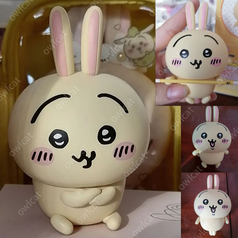 Action Figure Chiikawa USAGI (GSC Ver,) 10cm with 3 Faces 2169# Cute ...