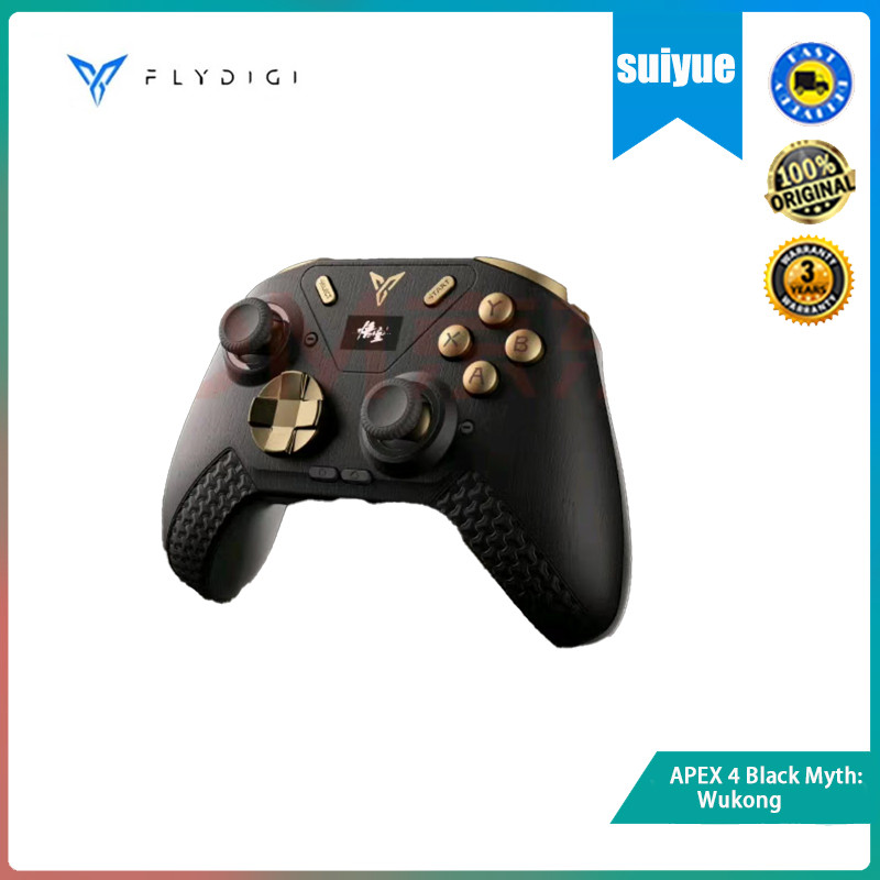 Flydigi APEX 4 Black Myth Wukong Wireless Game Controller Force Feedback Alloy Joystick ...