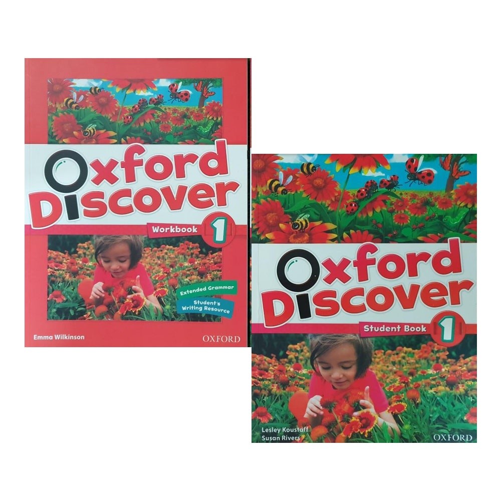 Aha - Book - (Complete set of 2 books) English - Oxford discover 1 (WB ...