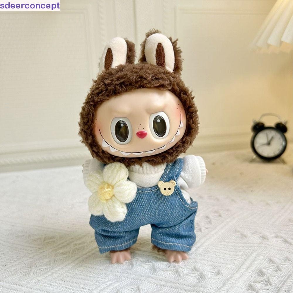 SDEERCONCEPT 17cm Labu Doll Clothes, Suspender Pants Doll Decoration ...