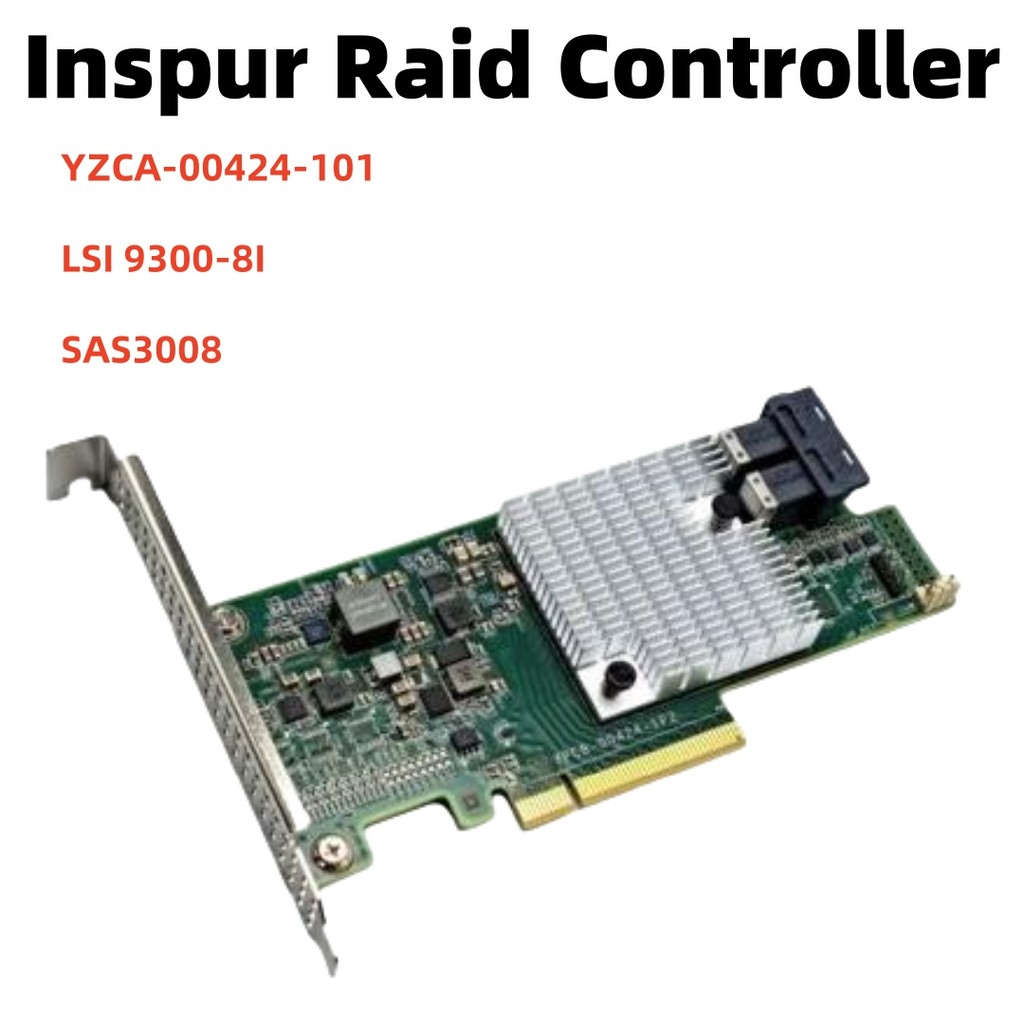 Inspur LSI YZCA-00424-101 Raid Card 12Gbps HBA HDD Controller 9300-8i ...