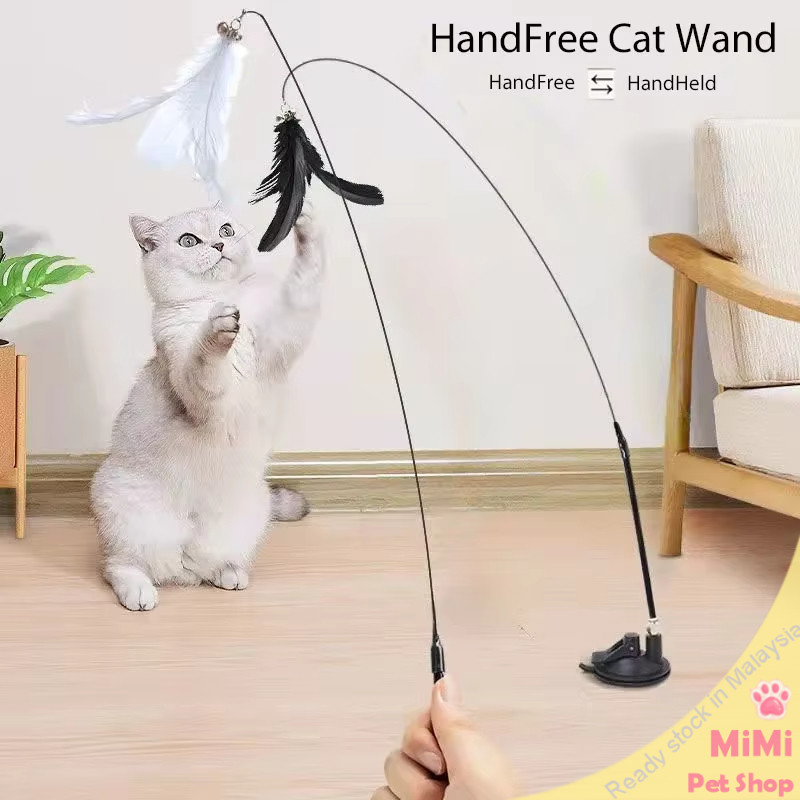 Cat Interactive Toy Cat Toy Teaser Cats Teaser Feather Stick Toy With ...
