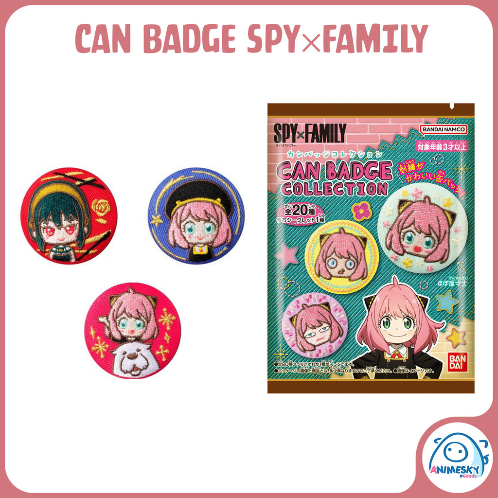 Genuine SPY x Family Can badge collection dignity Pack - SPYxFamily ...