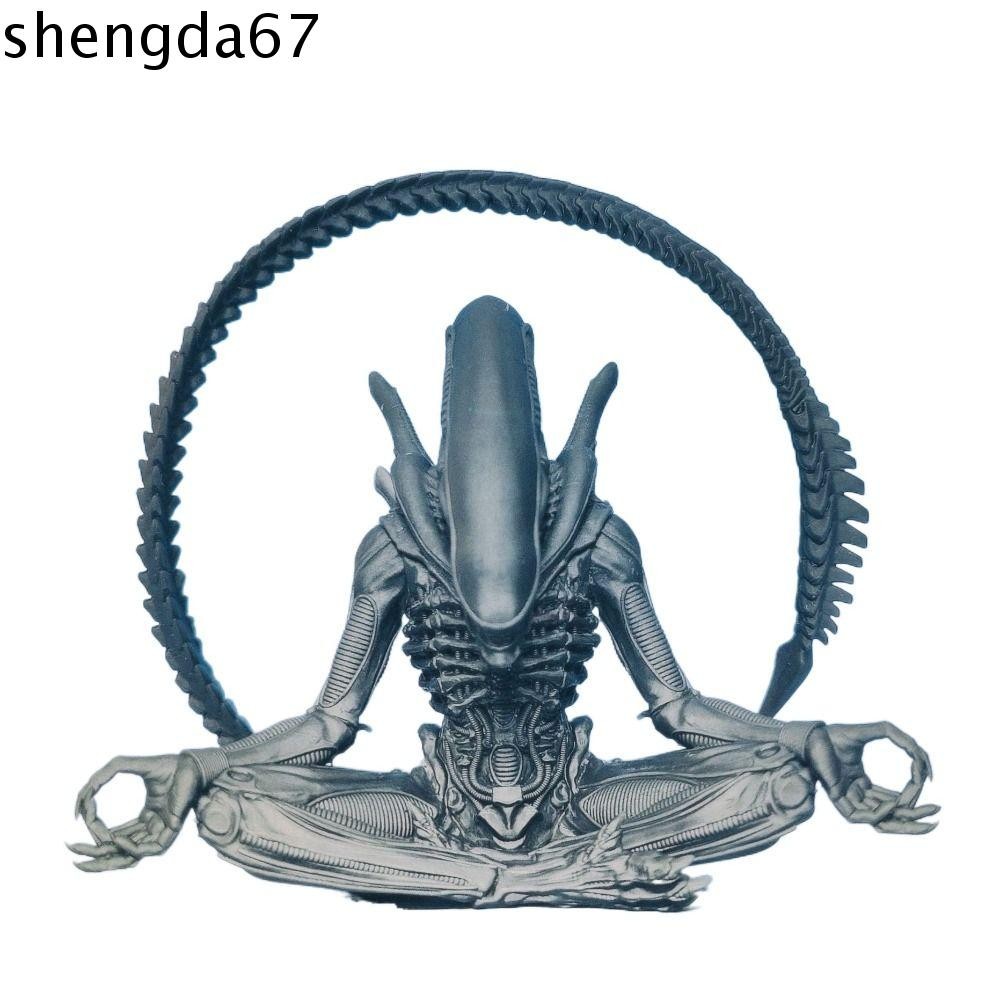 SHENGDA Xenomorph Figure, Aliens Romulus 3D Printing Xenomorph Model ...