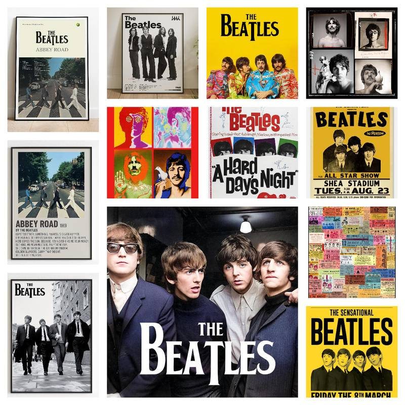The Beatles Poster The Beatles Album Poster Rock Poster Full HD Beatles ...
