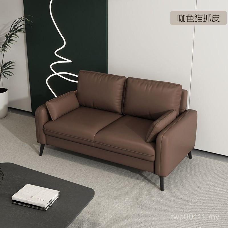 Sofa mewah ringan gaya Itali, ruang tamu pangsapuri kecil, pangsapuri ...