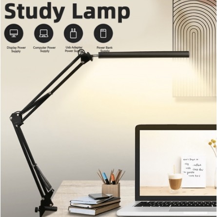 3 Light Colors LED Desk Table Lamp Study Table Light Eye Protection ...