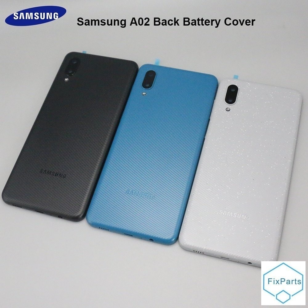 For Samsung Galaxy A02 Back Battery Cover Door Rear Housing Case ...