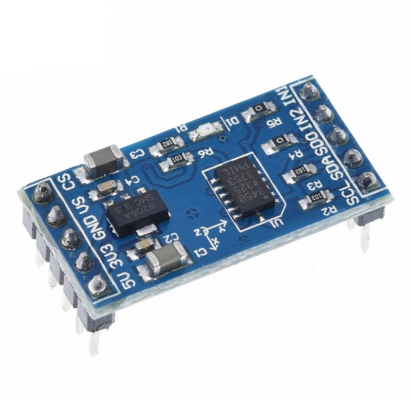 1PCS ADXL345 3-axis Digital Gravity Sensor Acceleration Module Tilt Sensor For Arduino | Shopee ...