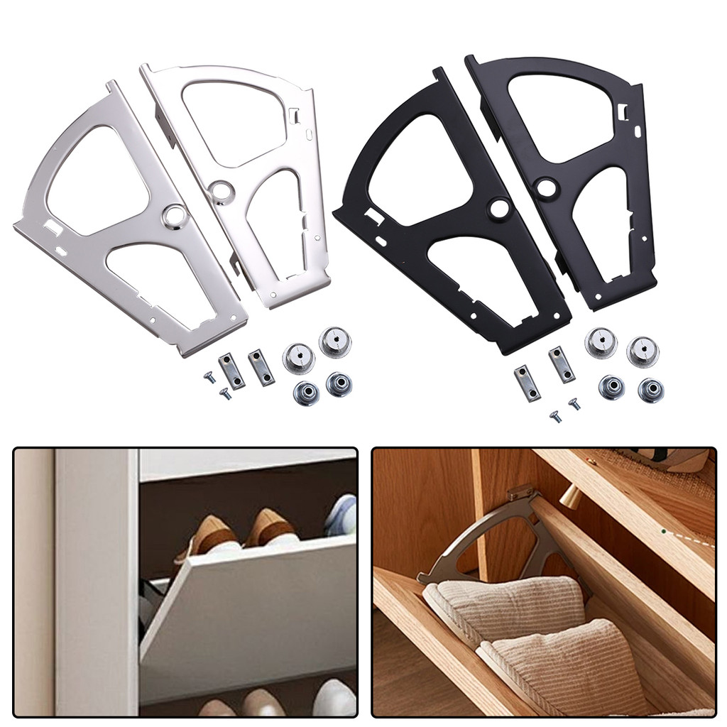 2 Color Shoes Cabinet Hinge Cold Rolled Steel Furniture Fittings Drawer ...