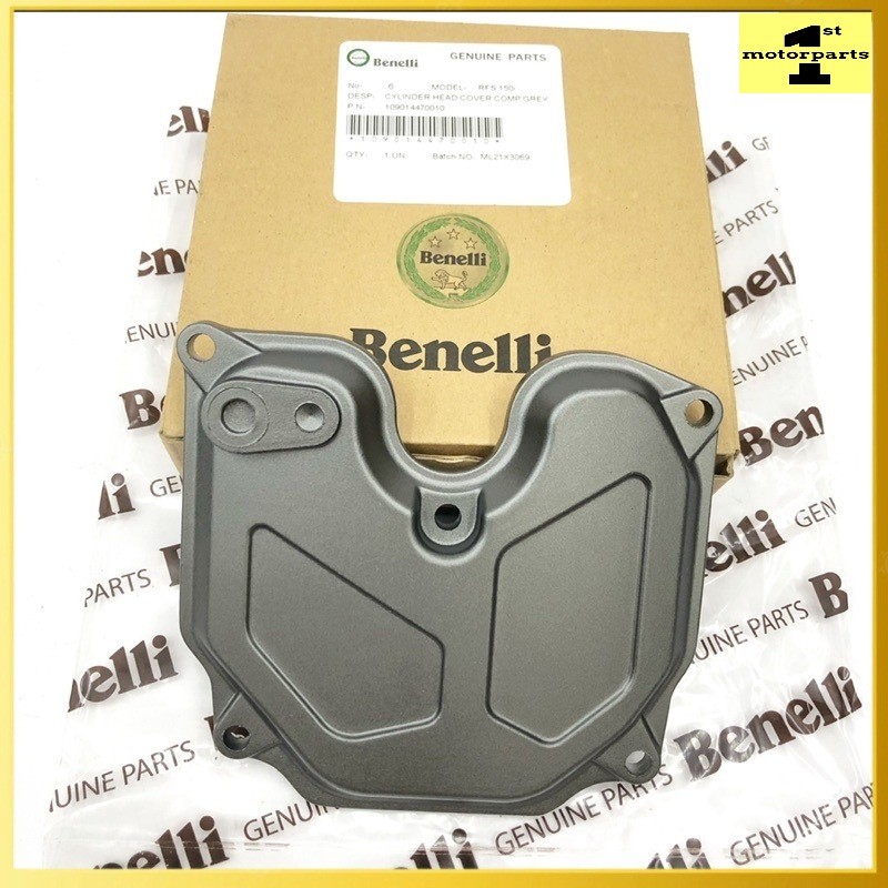 [100% ORI BENELLI] RFS 150 RFS150i HEAD COVER 109014470010 GREY ...