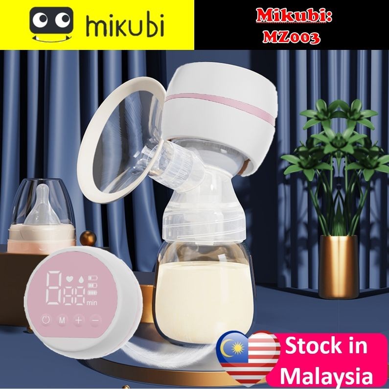 Mikubi Portable Integrated Intelligent Electric Breast Pump (MZ003) pam susu ibu | Shopee Malaysia