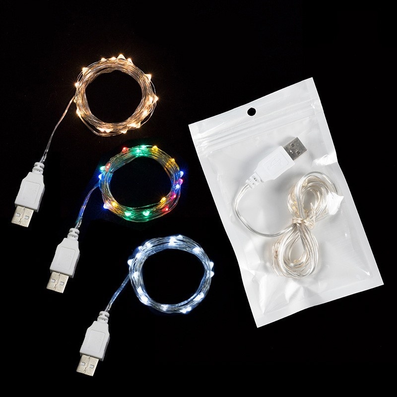 USB LED Fairy String Lights 2 Meter 20 LEDs | Shopee Malaysia