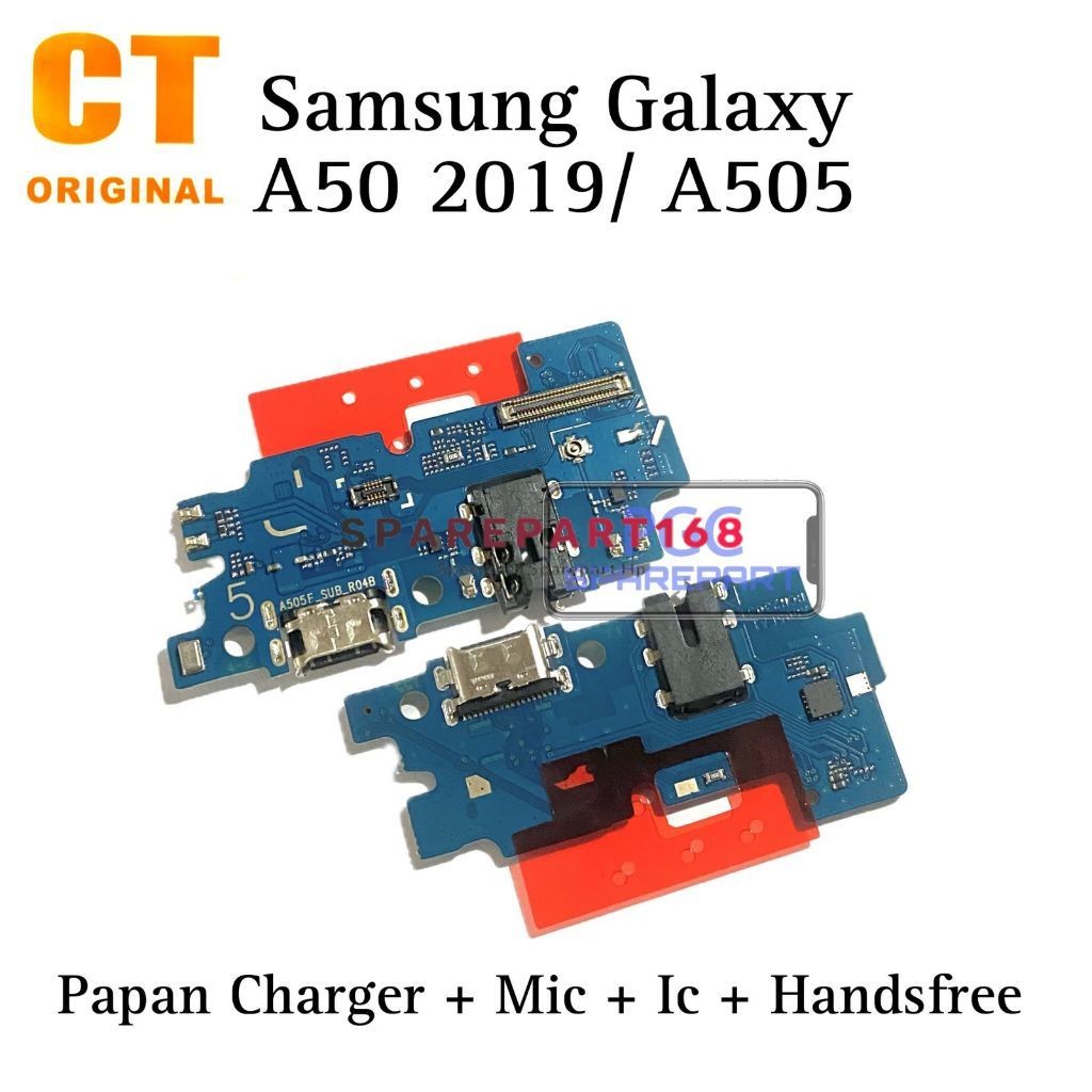 Original There is IC - PCB Board Charger Connector + MIC Handsfee ...