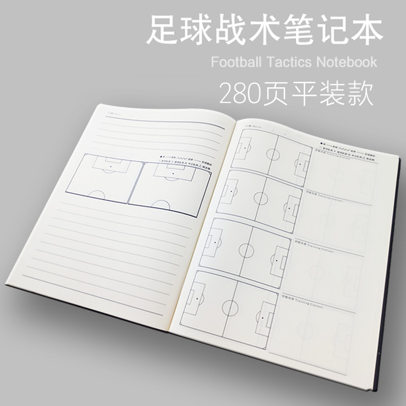 Football Tutorial Notebook Tactical Board Foot Association Customized ...