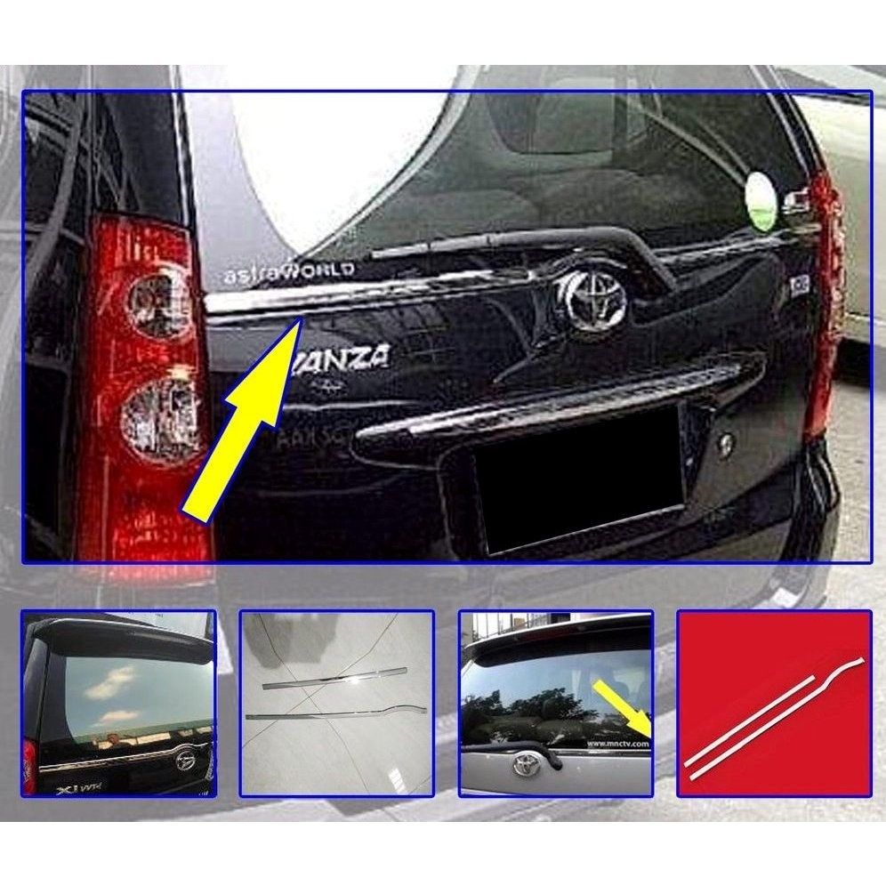 List of Old 2004-2011 Avanza/Xenia Car Rear Windows | Shopee Malaysia