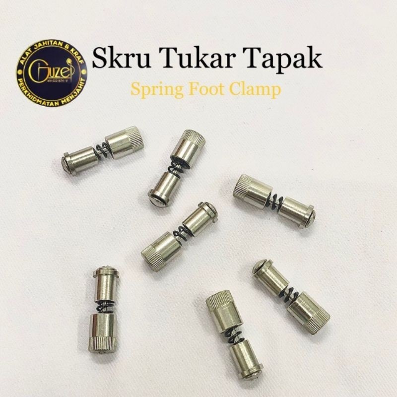 Spring Foot Clamp/Skru tapak Mesin/Skru tukar tapak/Mesin Industri ...