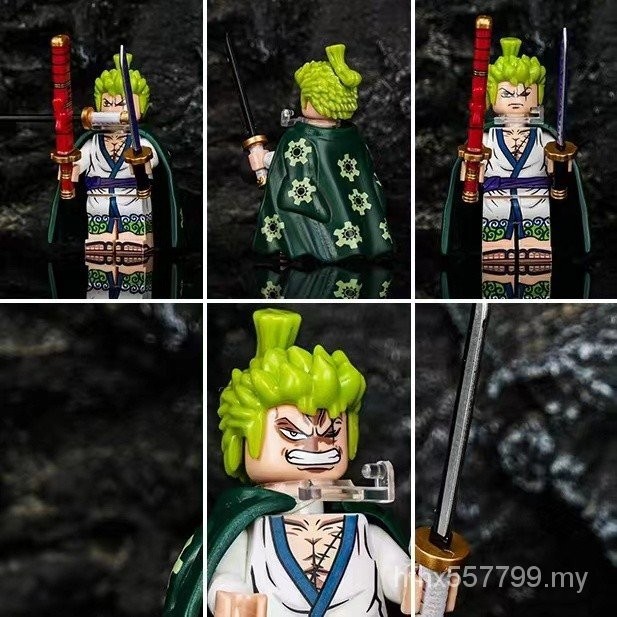 Compatible with Lego Building Blocks One Piece Series Luffy Zoro Full ...