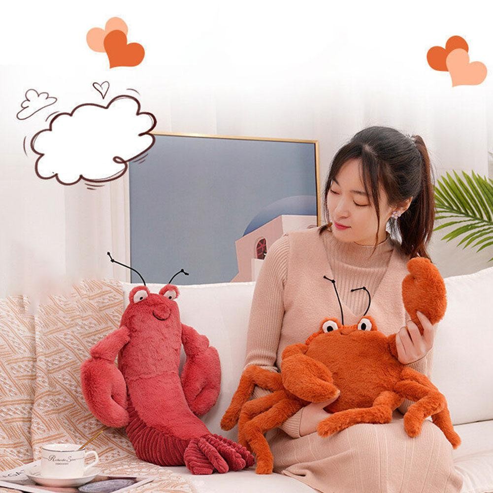 Crab Lobster Series Doll Cute Plush Toy Simulation Doll Year Animal ...