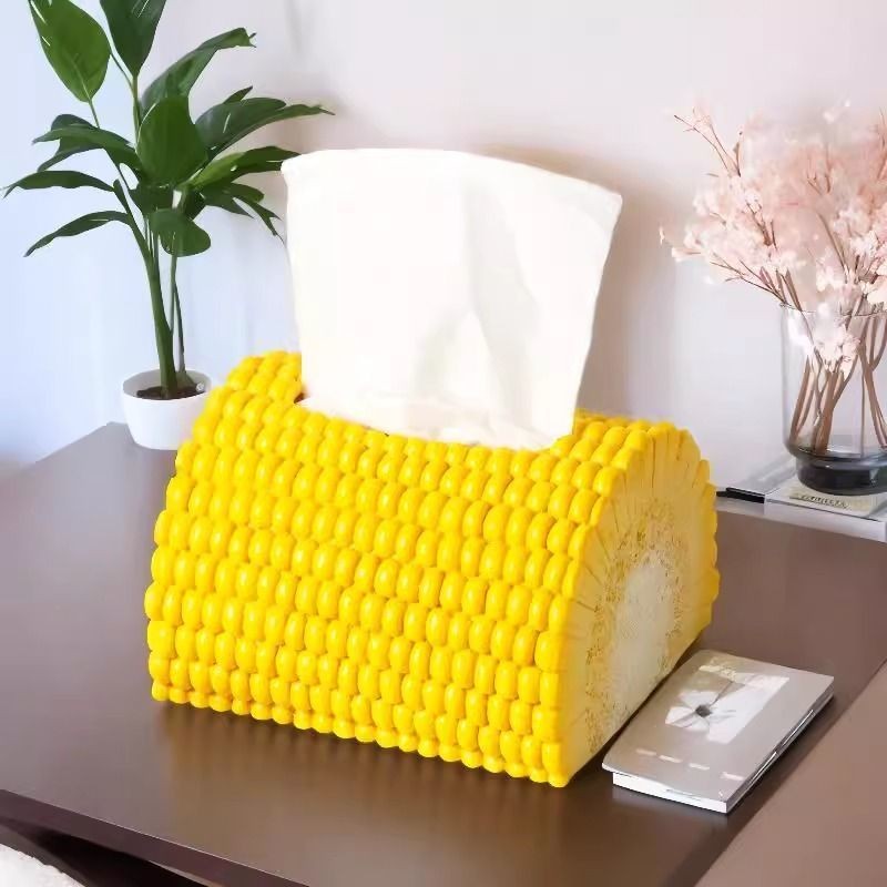 Creative carton living room household tissue box simulation burger ...