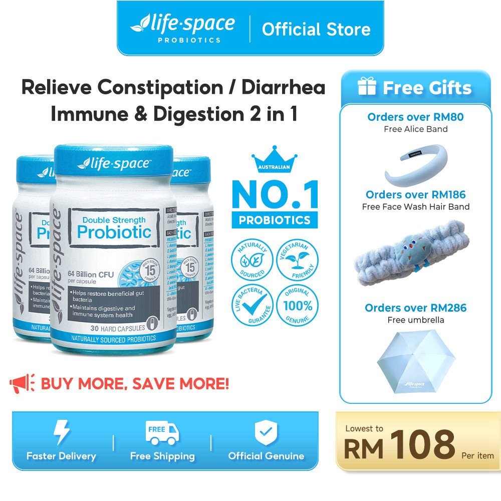 【In stock】officiallife space double strength adult probiotics 30s ...