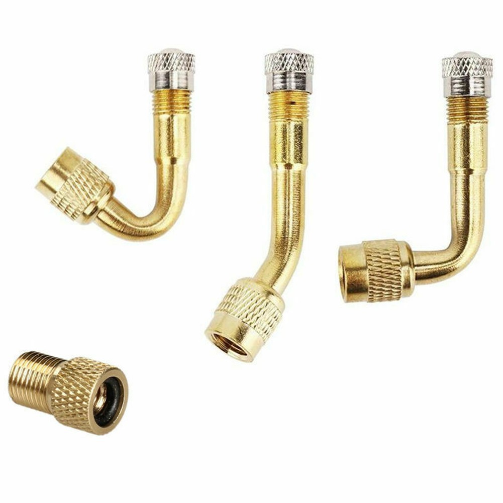 Air Pump Valve Stem Extender Copper Tire Valve Extension for ...