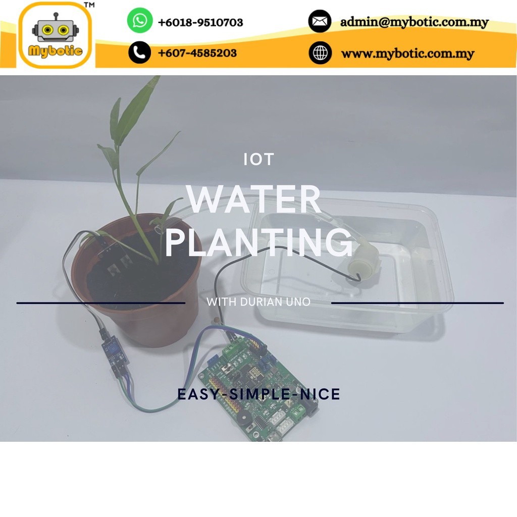 Arduino STEM RBT project: Arduino IOT WATERING PLANTING WITH DURIAN UNO | Shopee Malaysia