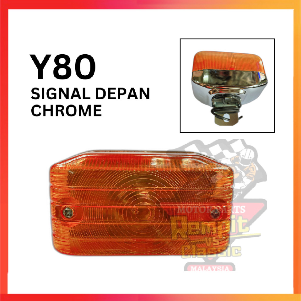 REMPIT Y80 SIGNAL DEPAN Siap Mentol Socket Wayaring Y 80 BARU LAMA OLD ...