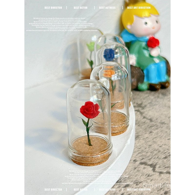 Dollhouse Dollhouse Dollhouse Simulation Rose Mini Plant Flower Little ...