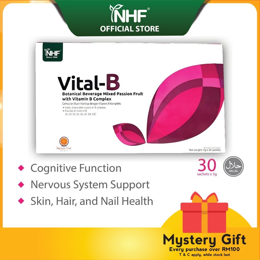 NHF Vital-B (3g x 30 Sachets) | Shopee Malaysia