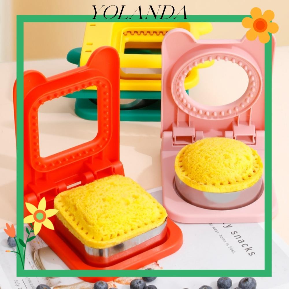 YOLAN DIY Sandwich Cutters Mould, Multiple Shapes Stainless Steel Toast ...