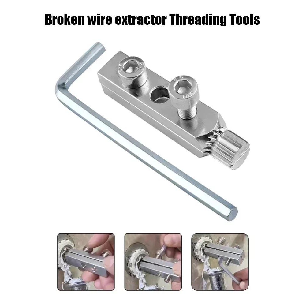 Screw Extractor Set - Broken Bolt Remover Tool for Stripped/Damaged ...