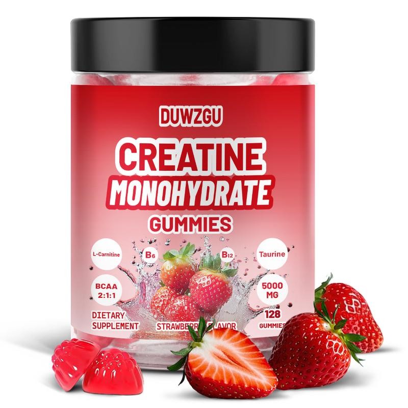 Creatine Gummies Bulk Tub 128ct (450g) – Power & Strength Booster ...