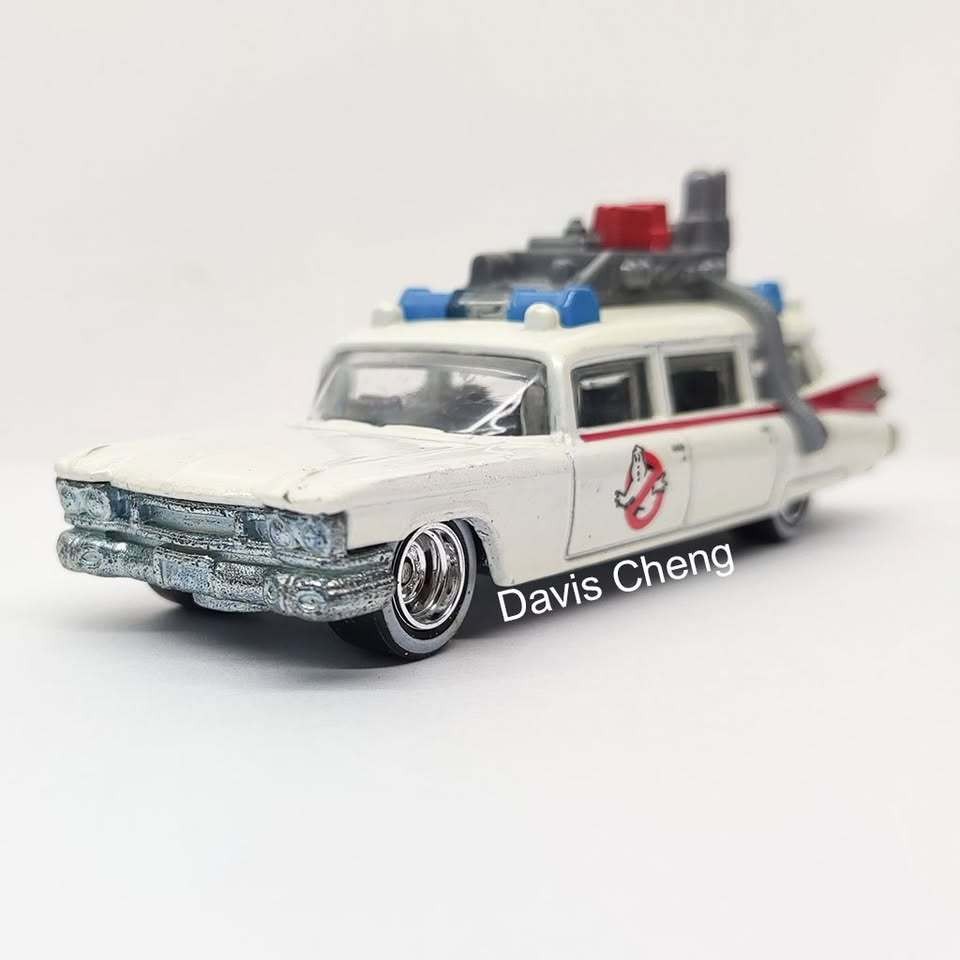 HOT WHEELS Discast GHOSTBUSTERS ECTO-1 VARIANT 2 / DVG08 - RARE ...