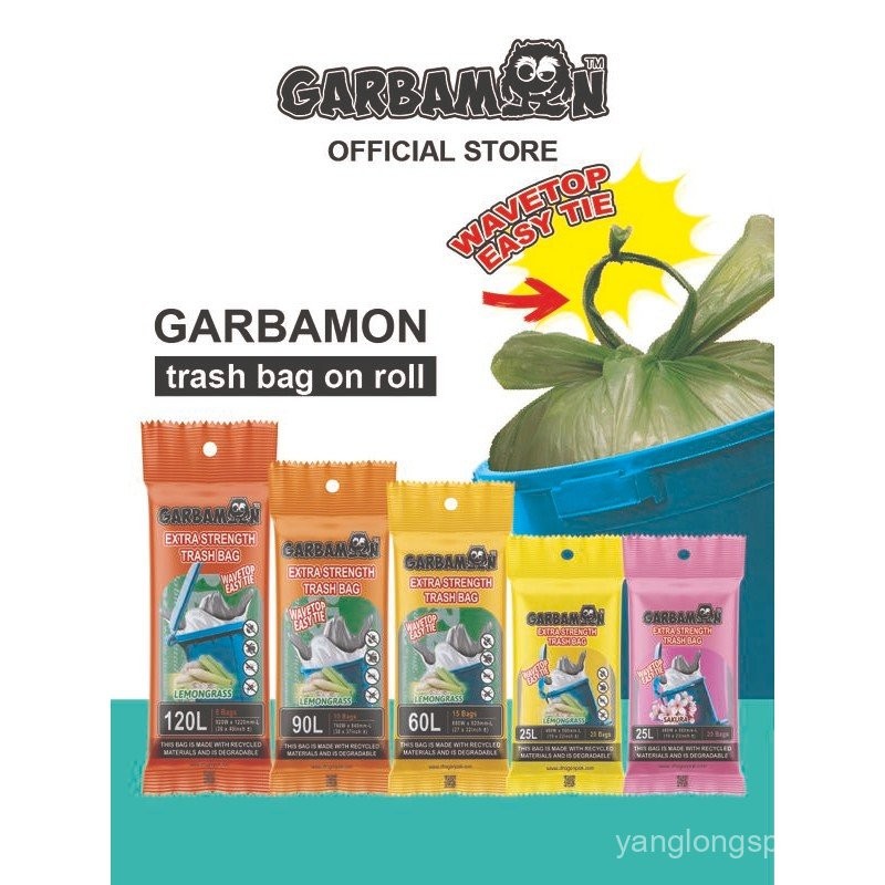 《Ready stocks》BMS Garbamon High Quality Garbage Bag Heavy duty ...