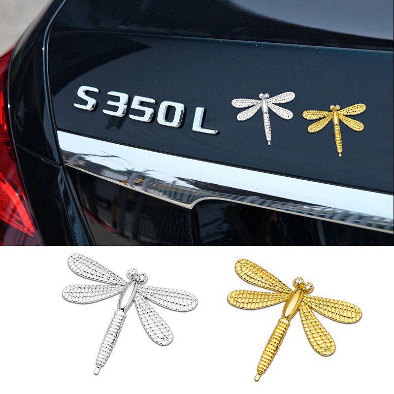 Car Metal Body Side Seam Label 3D Sticker Decorative Diamond Version ...