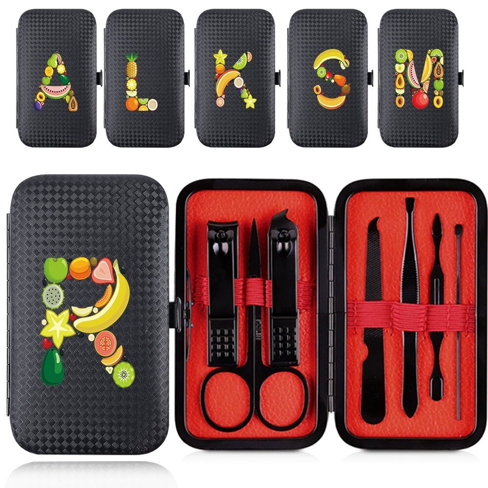 7Pcs Manicure Cutters Nail Clipper Set Stainless Steel Pedicure Kit ...