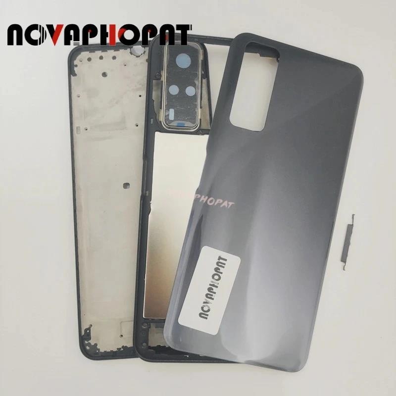 LCD Faceplate Frame Middle Bezel For Vivo Y31 / Y51 2020 Battery Cover ...