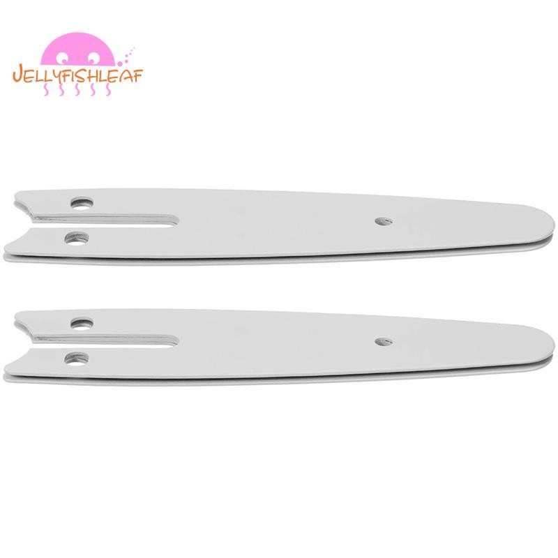 2 Pieces 4 Inch Mini Chainsaw Guide Plate Replacement Guide Bar for 4 ...
