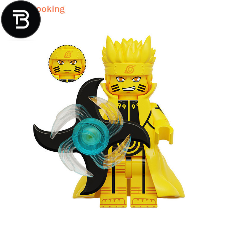 TB Anime Bricks Dolls Naruto Kakashi Obito Madara Jiraiya Kaguya Mini ...